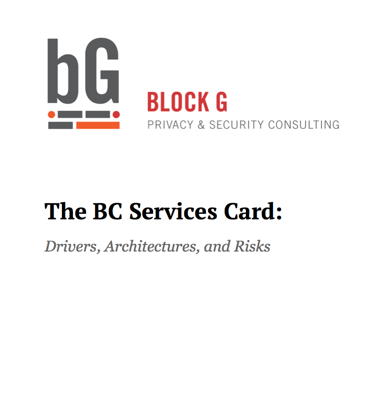 BC Services Card Report Released | Technology, Thoughts & Trinkets