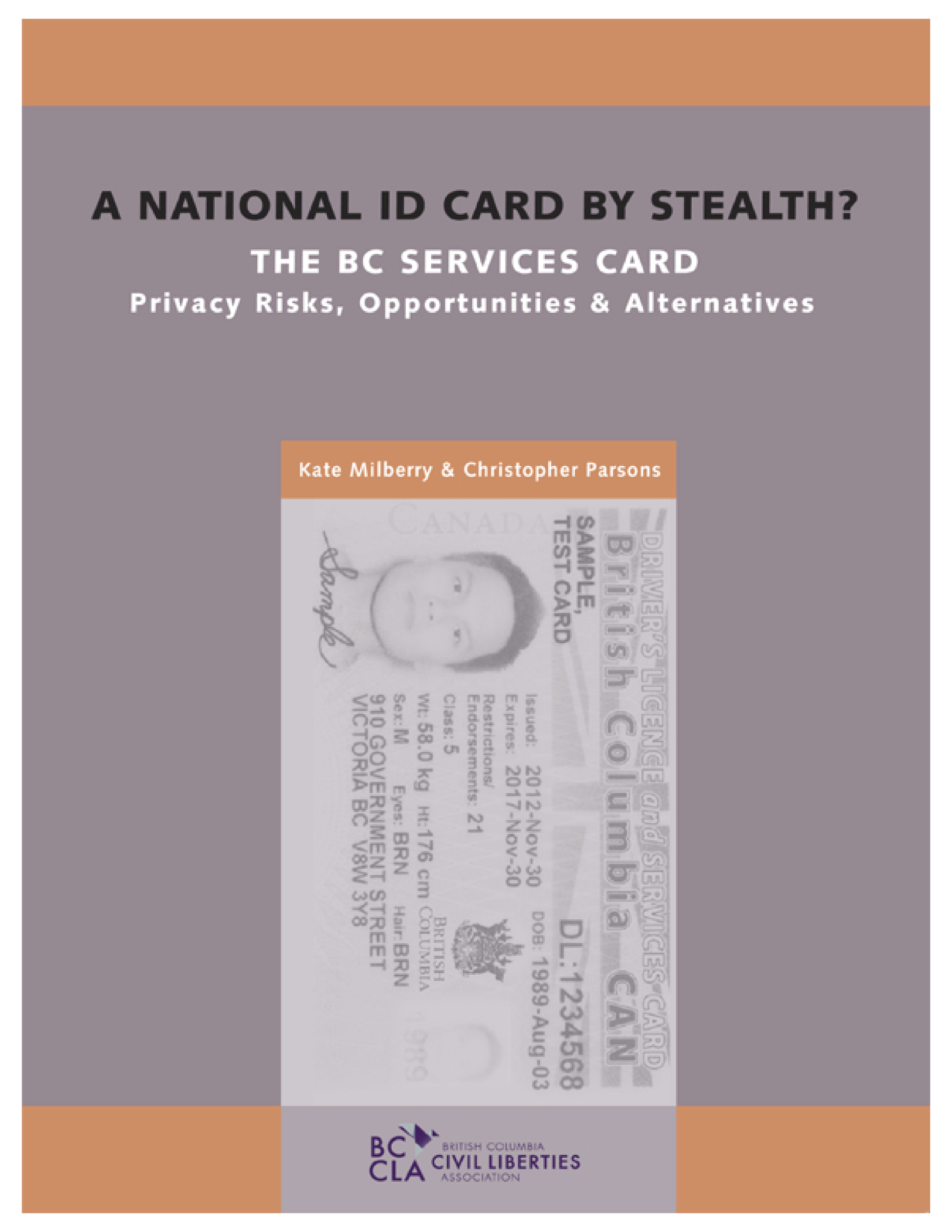 A National ID Card By Stealth? The BC Services Card – Privacy Risks ...